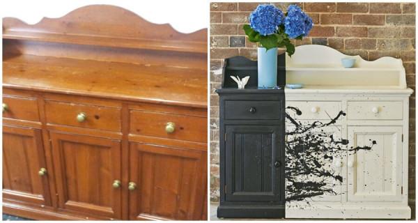 Разлейте цветна боя по старите мебели Maistorplus